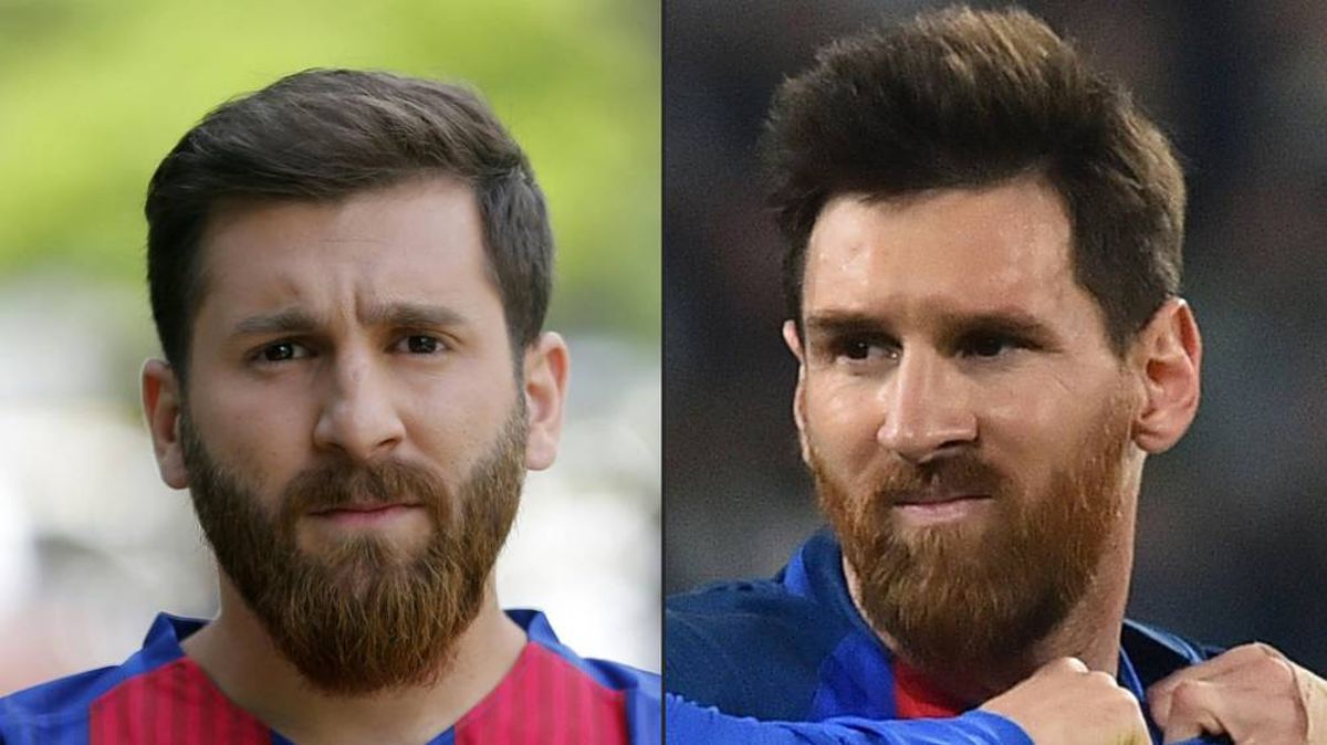 Lionel Messi's look-alike causes stir with his tricks