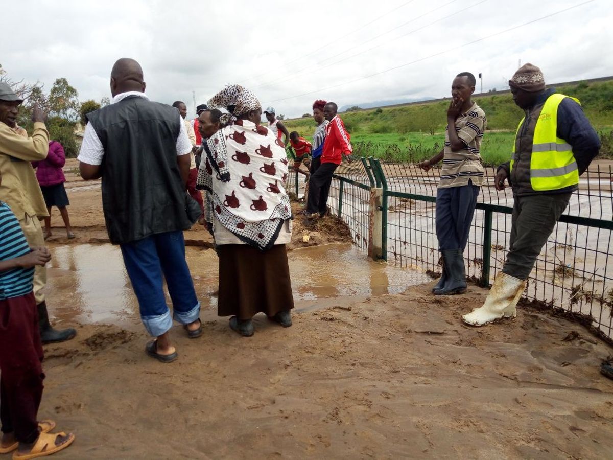Residents spend night in cold after houses submerged by storm waters in ...