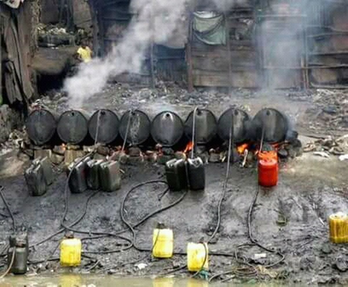 Police burn tanks of Illicit brew in Matungulu West