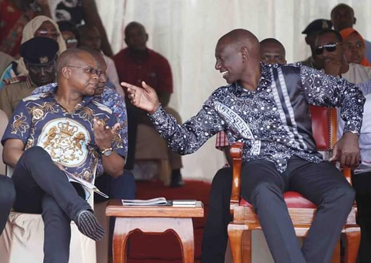 DP Ruto, Kingi present as Kenneth Kamto is laid to rest