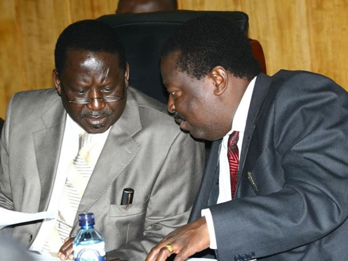 It's time Mudavadi dethrones Raila as NASA boss