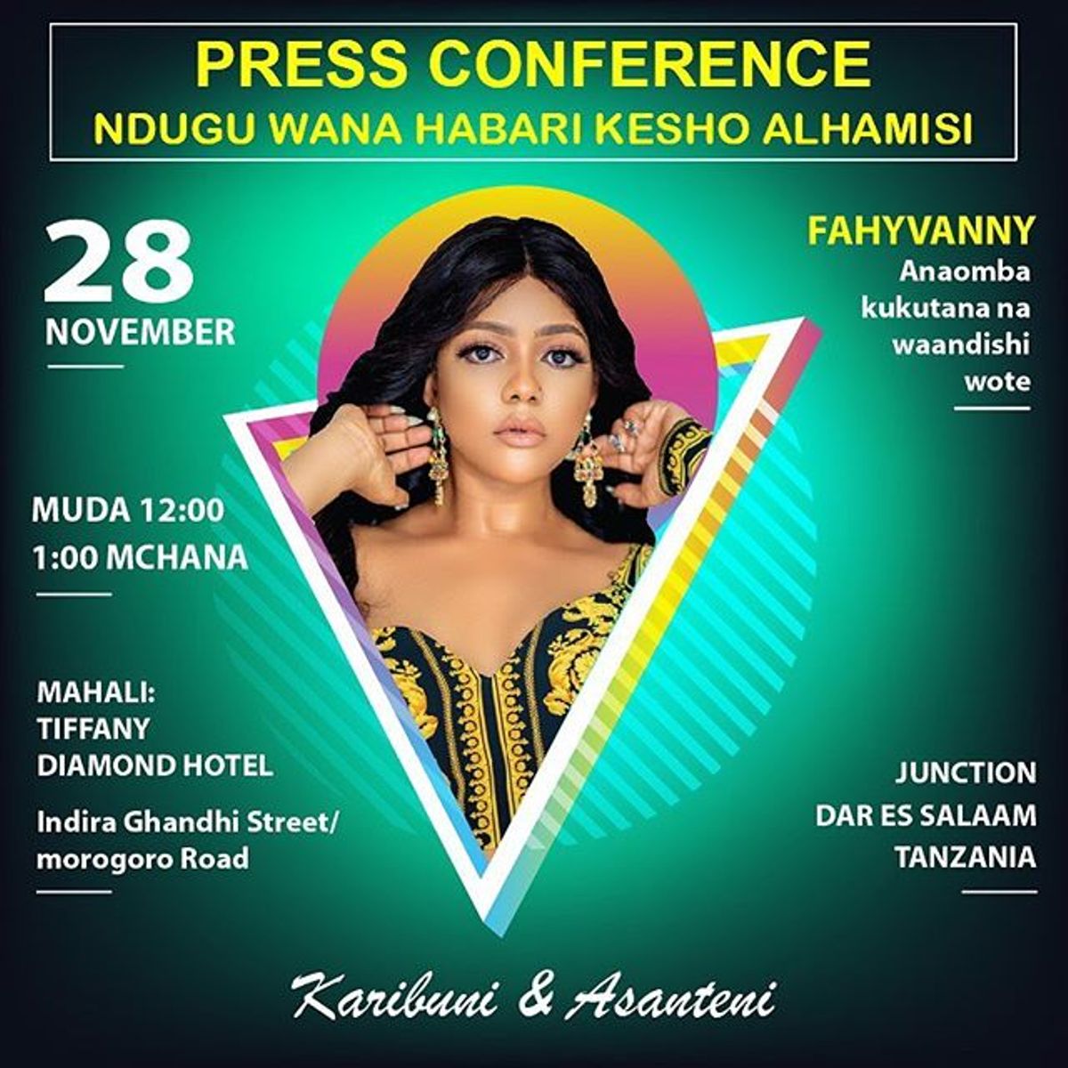 Fahvanny to open up about her break up with Rayvanny.