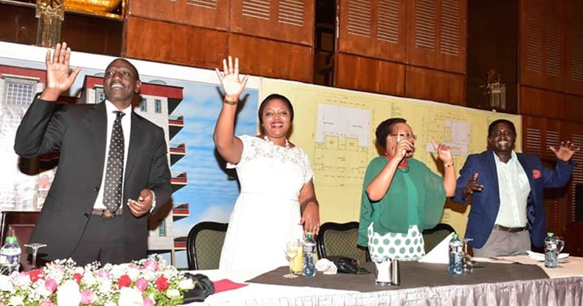 DP Ruto, Kikuyu musicians in a night meeting