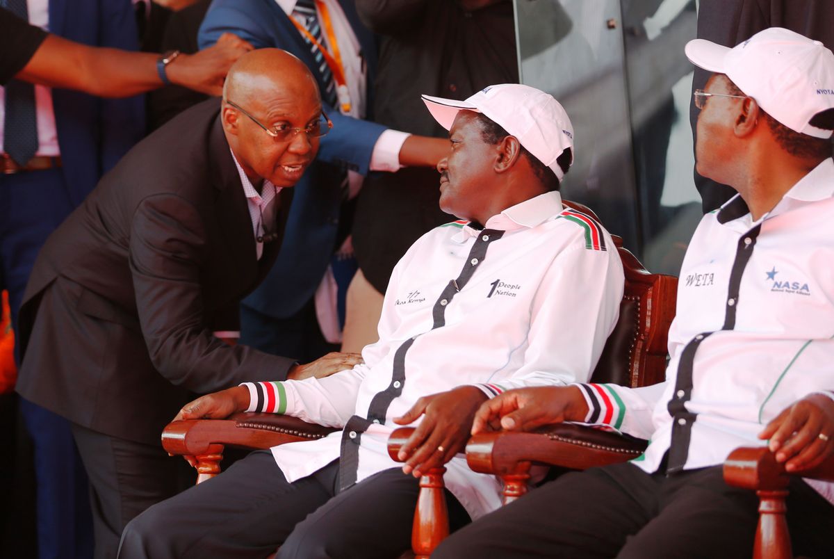 DEVELOPING: NASA leaders Arrive at Jimmy Wanjigi's home after raid