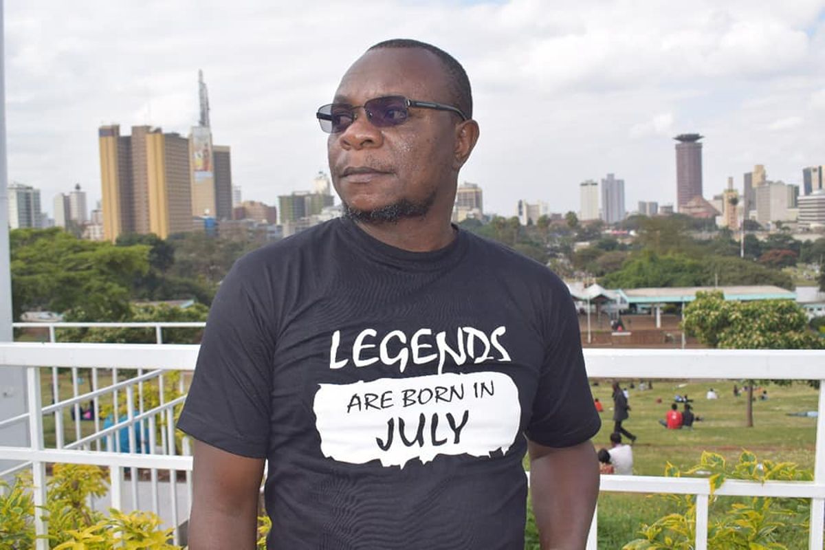 Philip Etale on the spot for sharing fake news