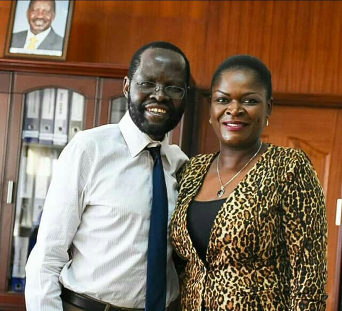 Presidential portrait: Is Raila president in Kisumu?