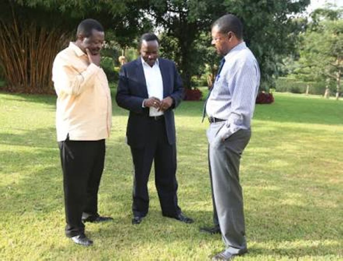 ODM leaders humiliate Kalonzo, Mudavadi, Wetangula