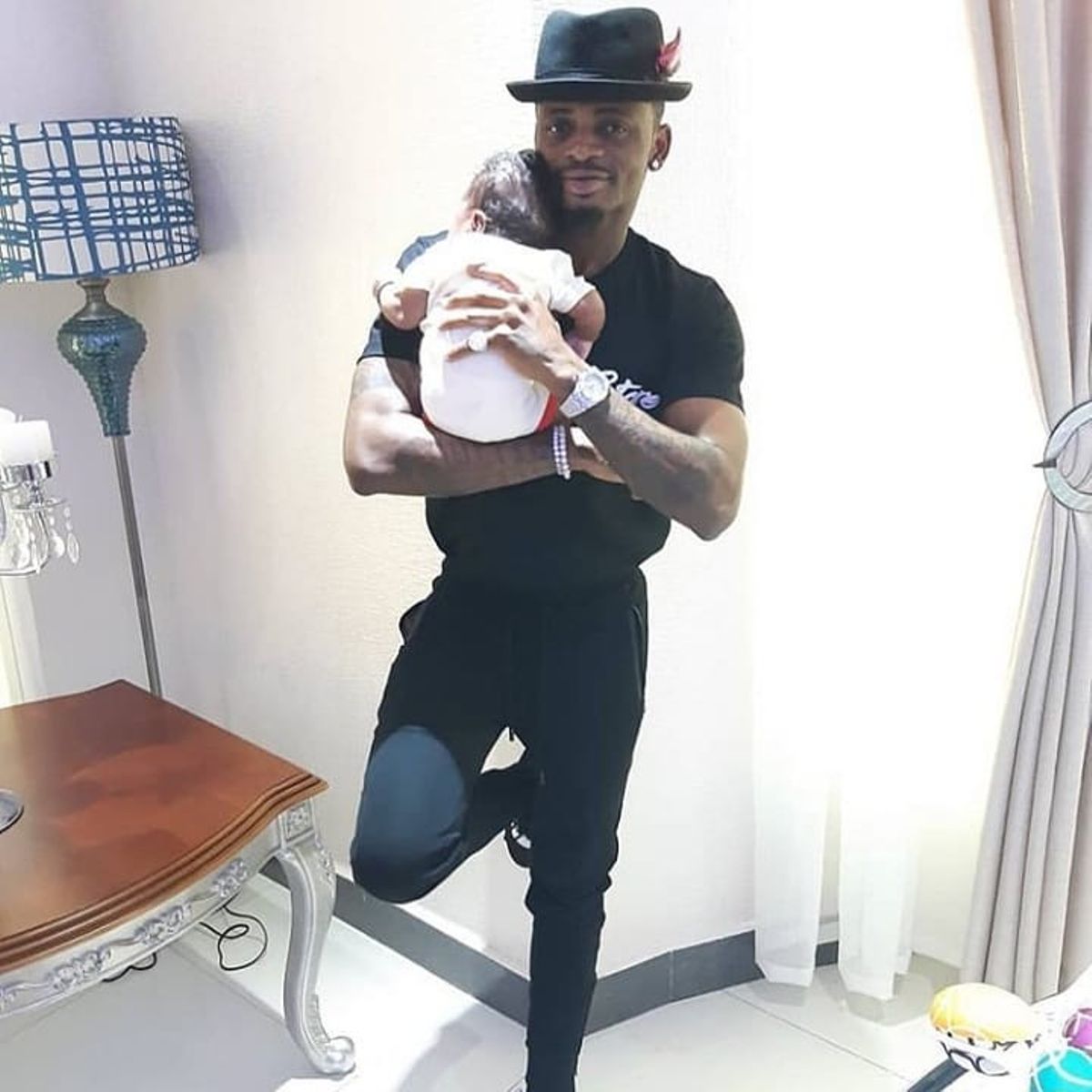 Diamond's son showing signs of taking after him