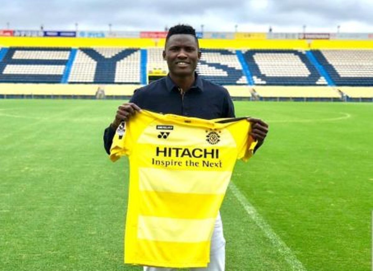 Michael Olunga unveiled at his new club (Photos)