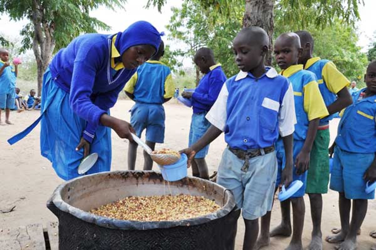 Government launches school feeding programme in Kilifi