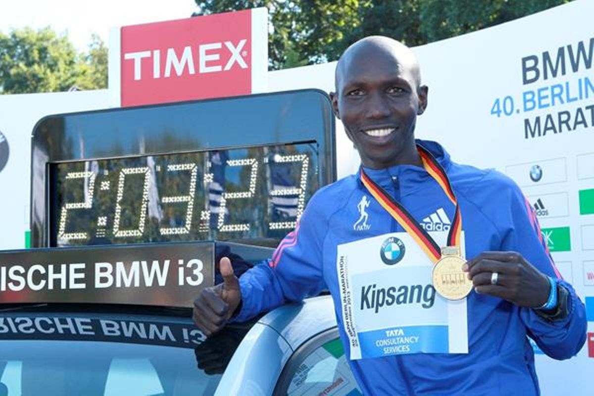 List of world marathon record holders from Kenya