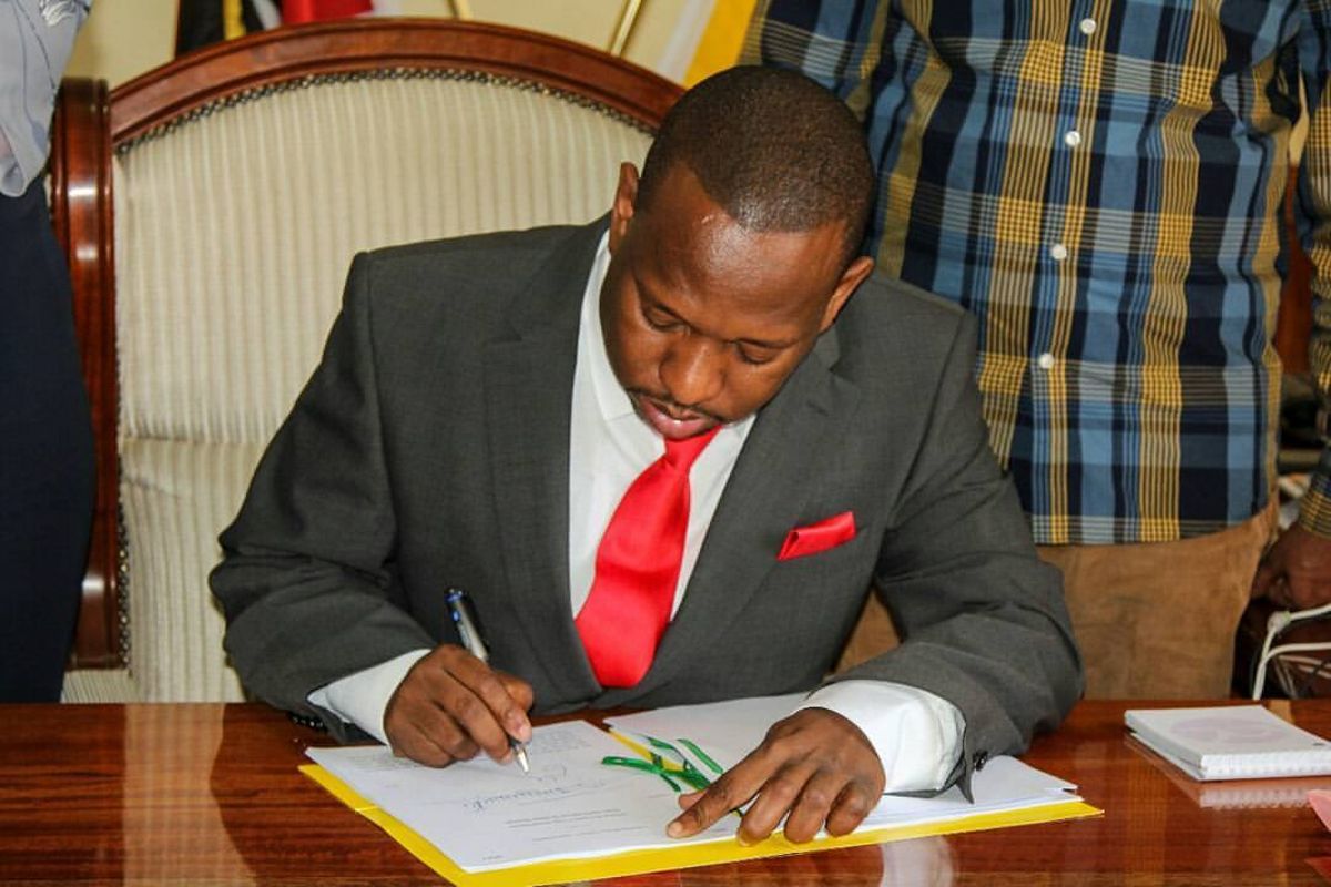 How Sonko eulogised Nyenze