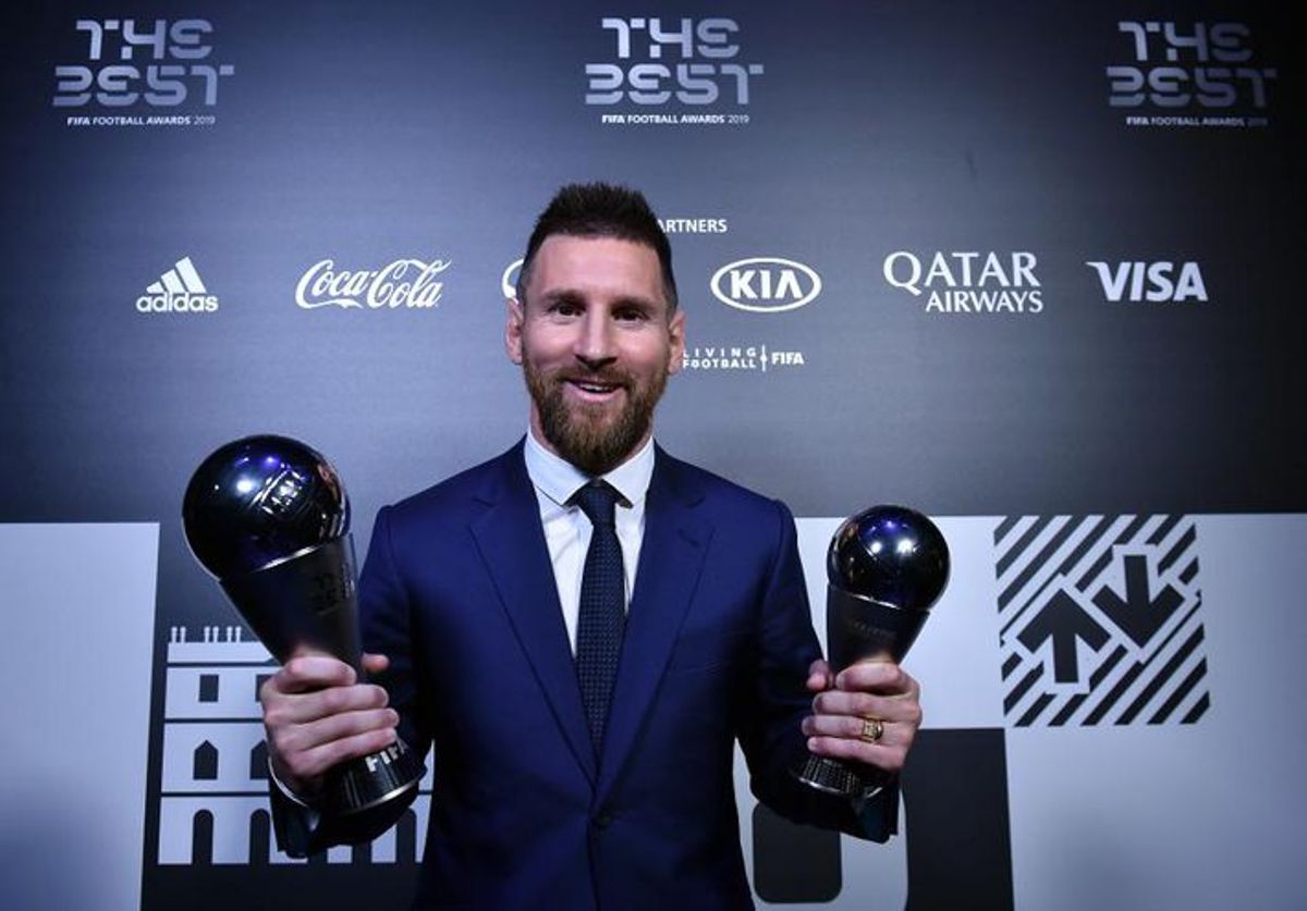 Lionel Messi named FIFAPro best player of the year