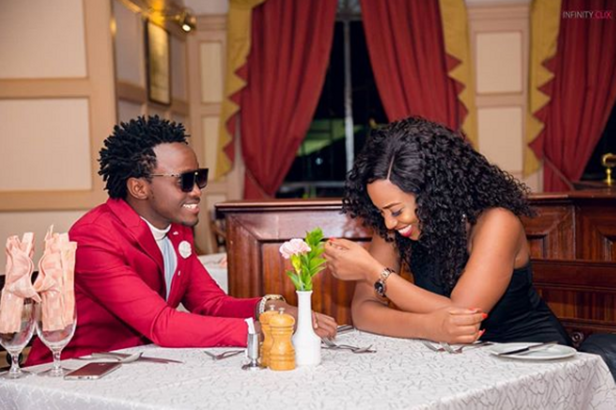 Gospel singer Bahati proposes to his baby mama