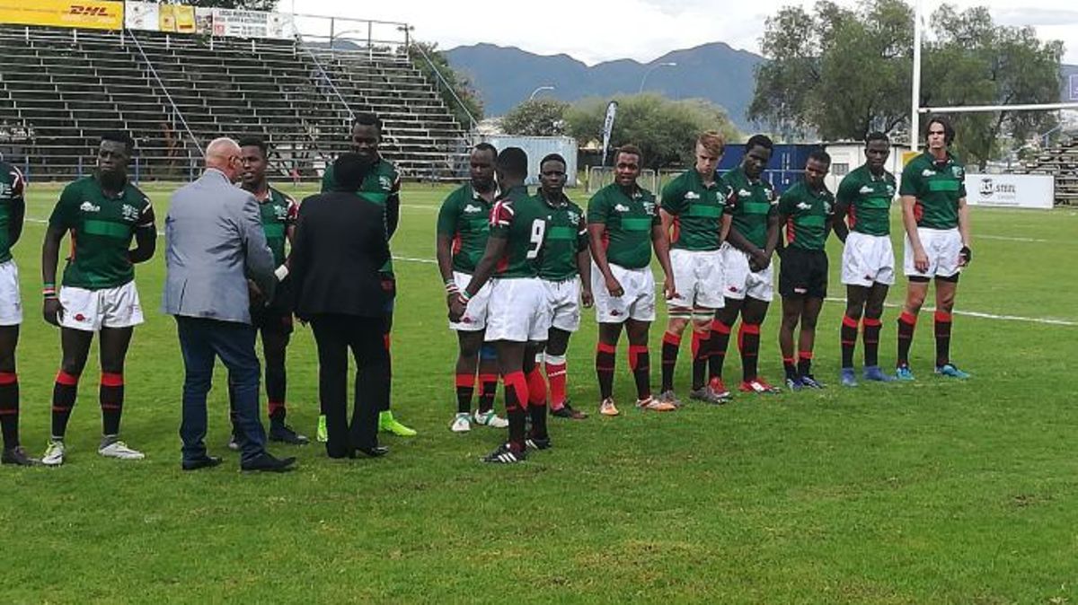 Kenya National Rugby team storms cup final in Namibia