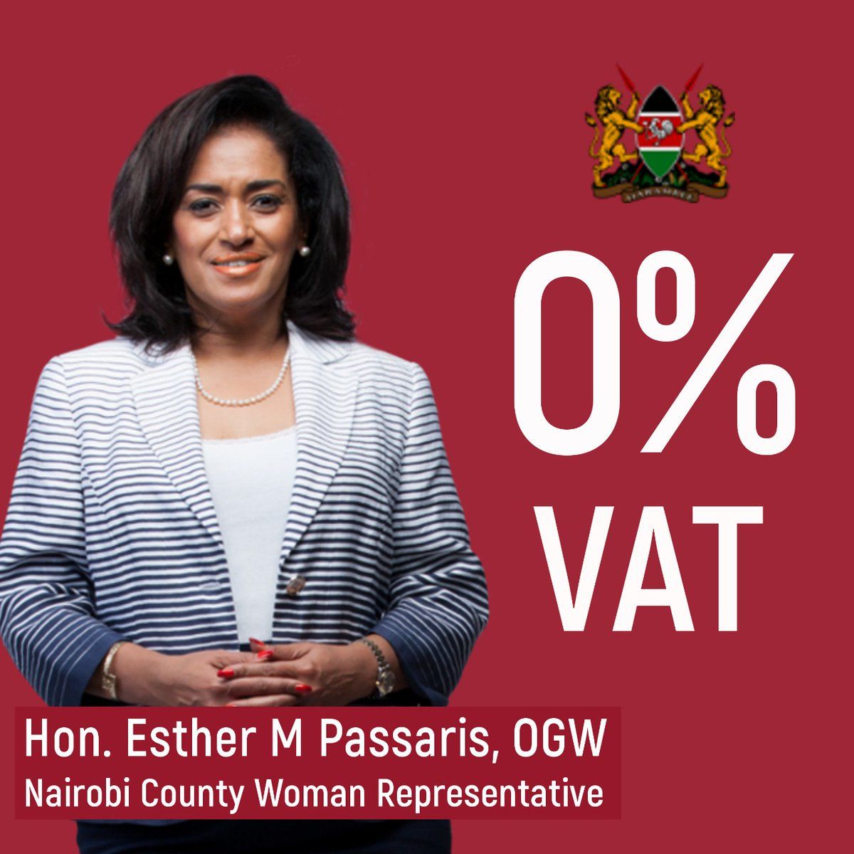 Esther Passaris votes against Uhuru's proposal