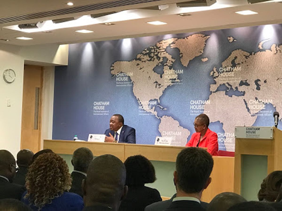 Uhuru speaks about the famous handshake in London