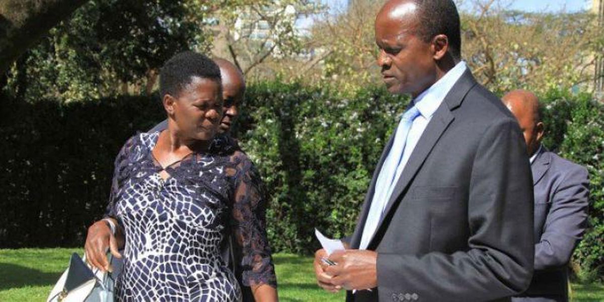 Where is Governor Obado’s wife?