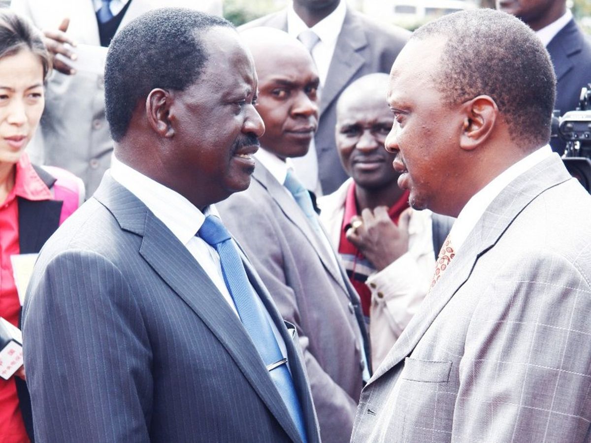 Uhuru explains why he is ready to shake hands with Raila