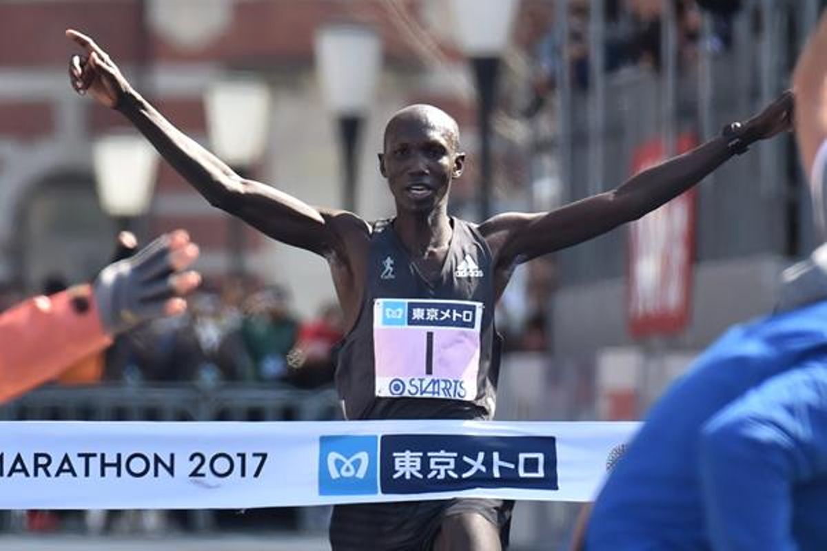 Kenyan runner to defend Tokyo Marathon title