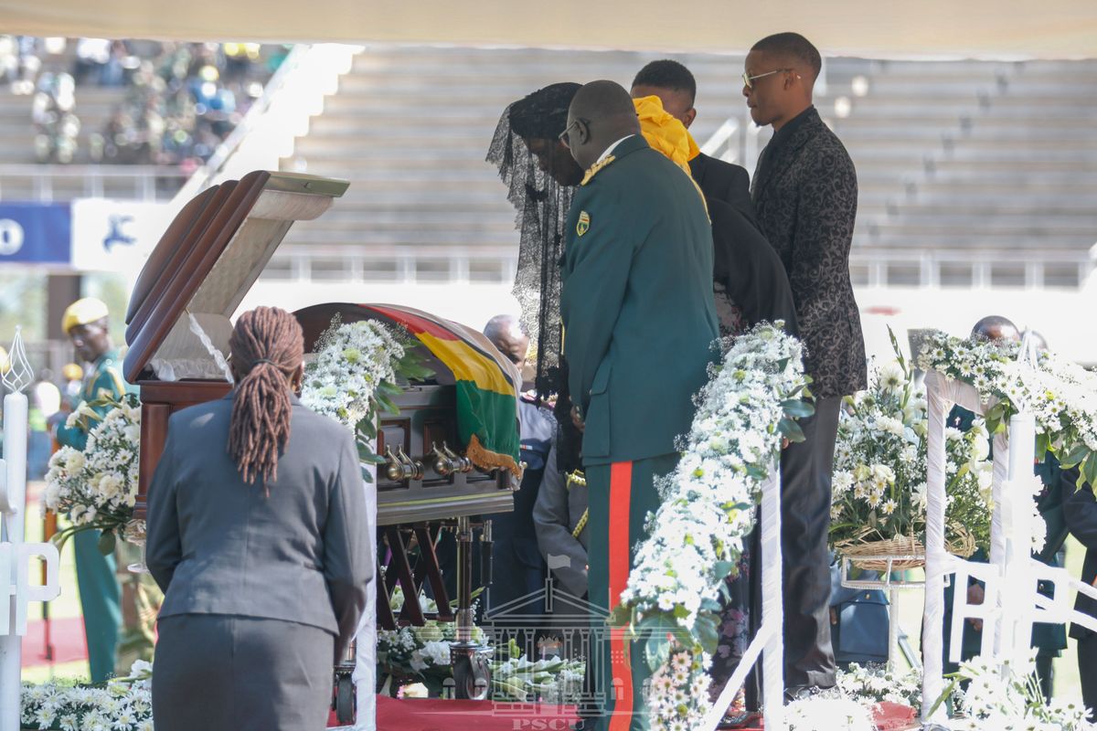 Thousands snub Robert Mugabe's state funeral, Saturday
