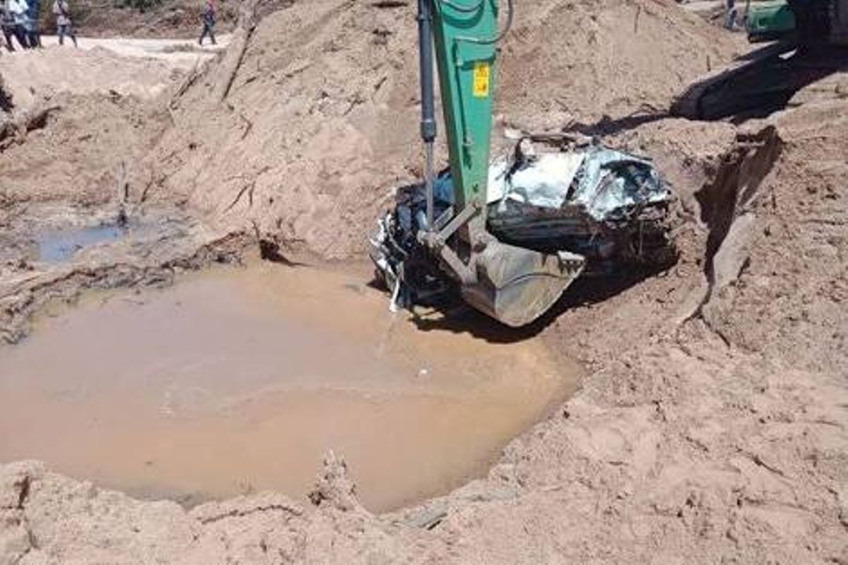 Breaking: Body finally retrieved from River Enziu after four weeks' search