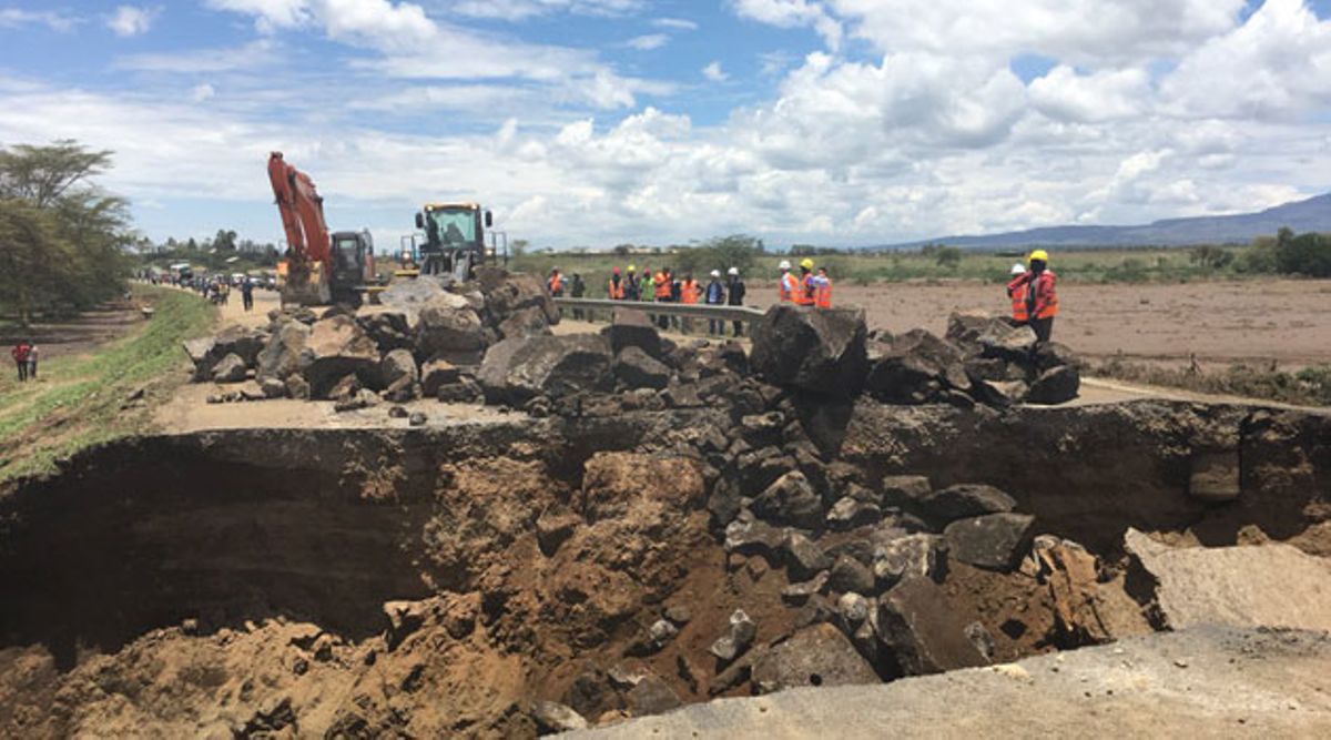 Government explains cause of fault lines along Mai Mahiu - Narok Road