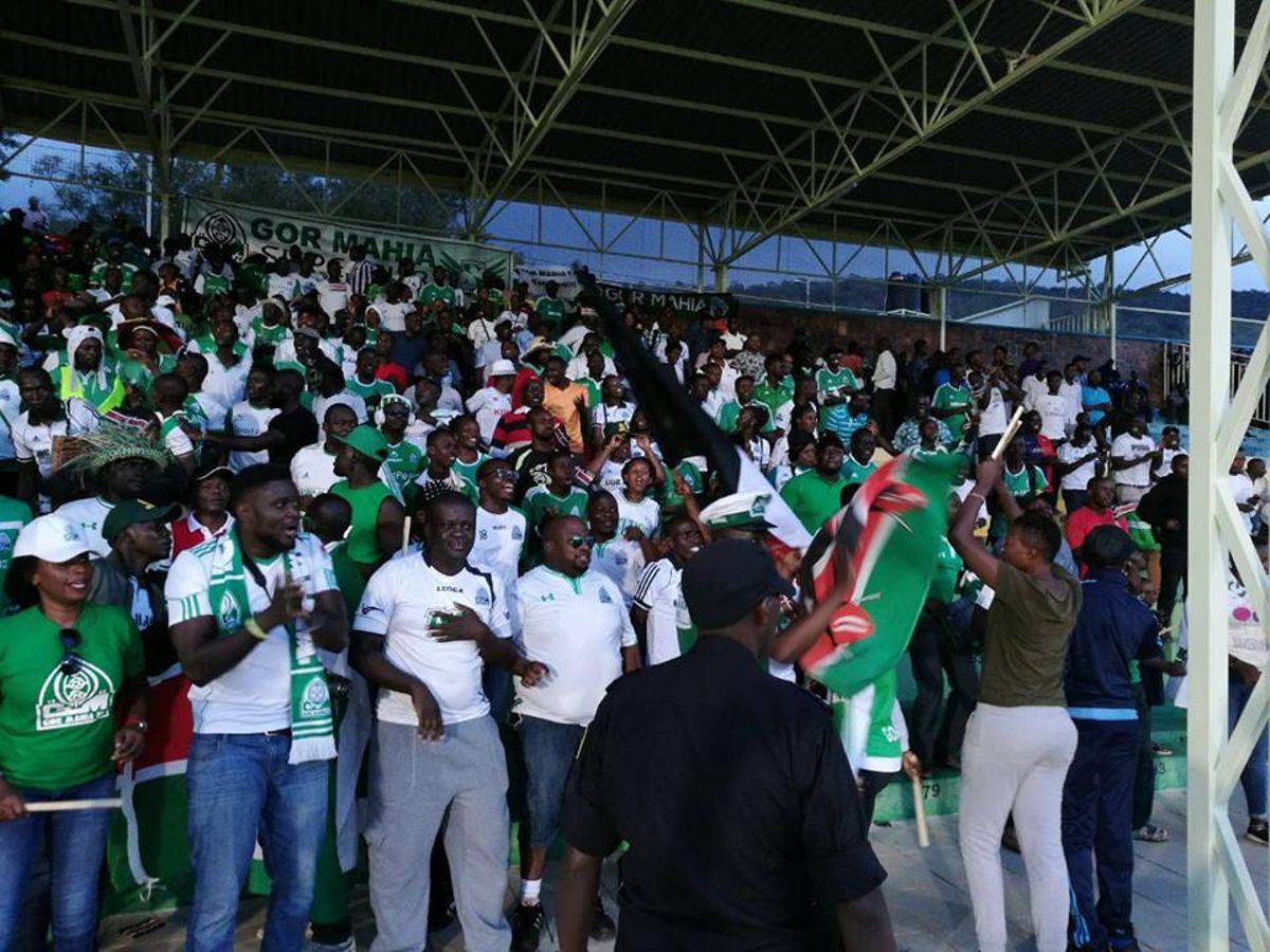 Photos: Gor Mahia fans show their might in Rwanda