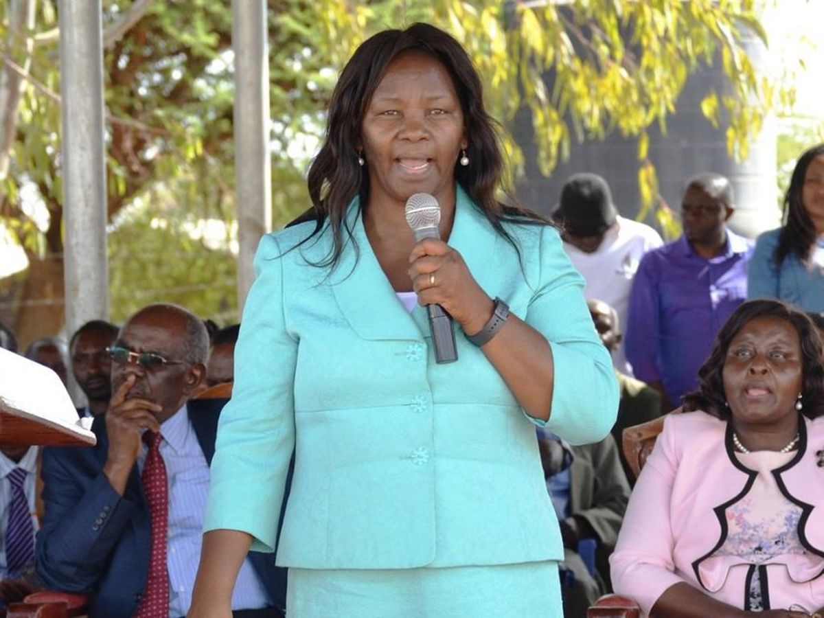 Edith Nyenze extends olive branch to her rivals
