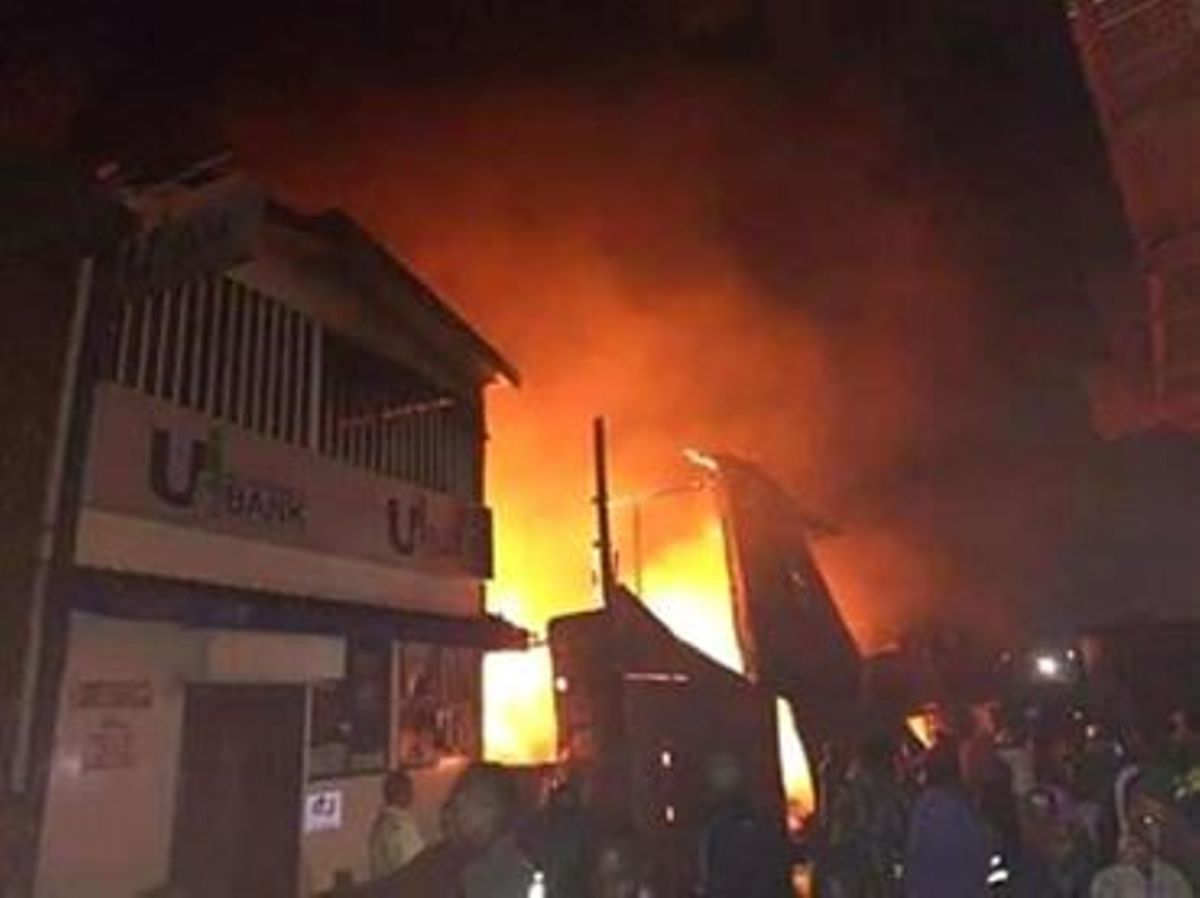 Babu Owino's statement over Gikomba fire