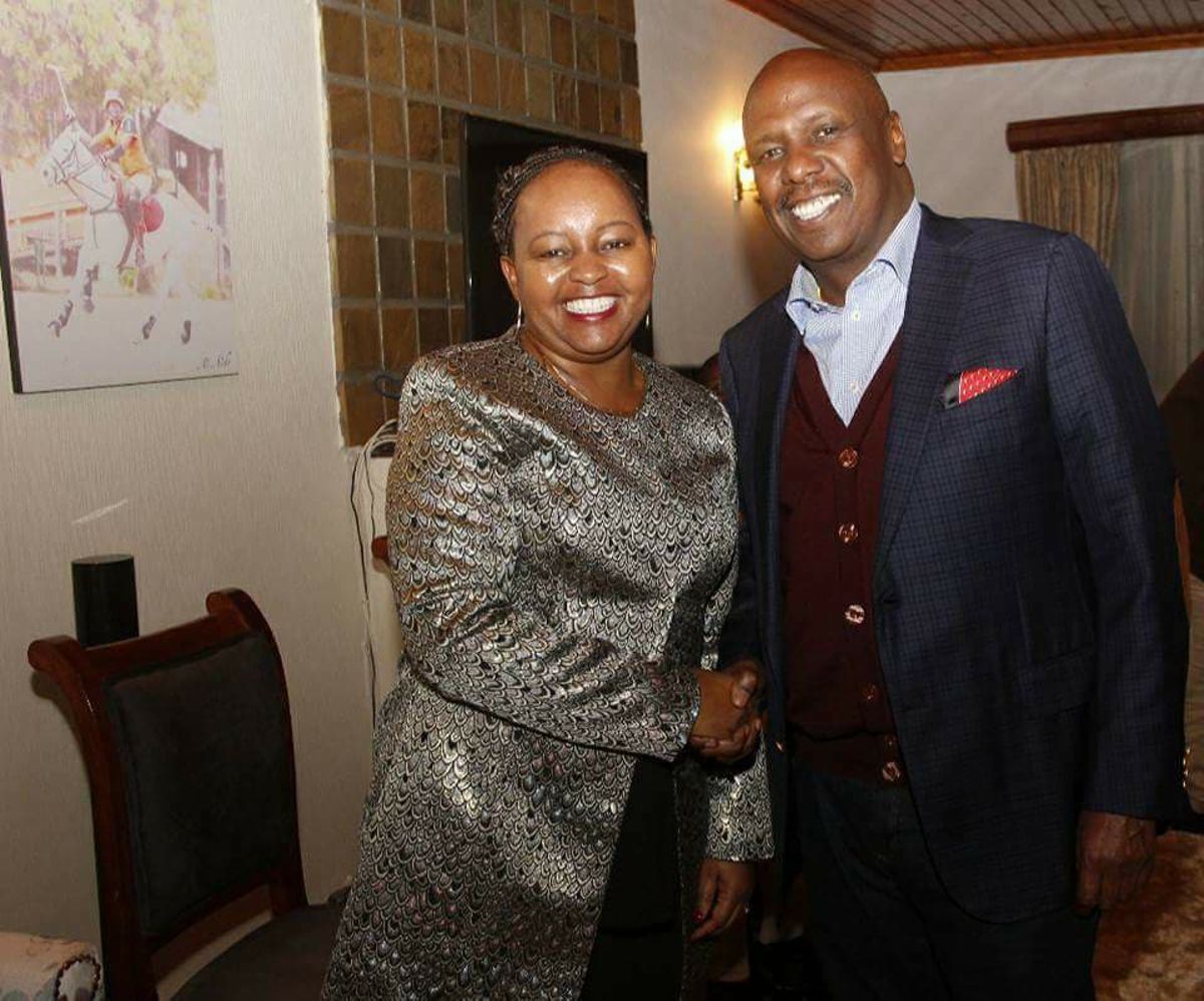 Gideon Moi's photo with Waiguru leaves tongues wagging