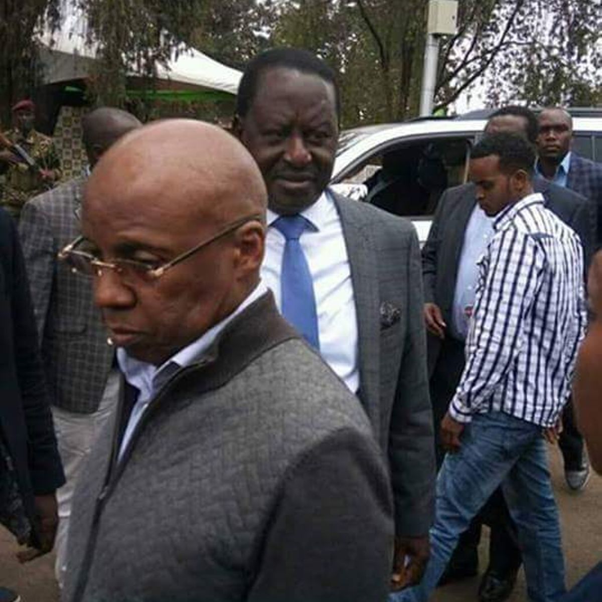 DEVELOPING: Raila arrives at Jimmy Wanjigi's home