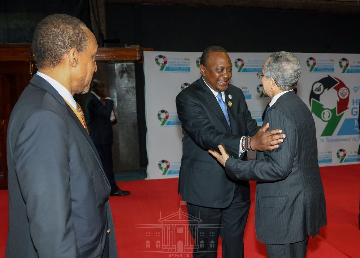 Uhuru graces the African, Caribbean and Pacific Summit closing ceremony