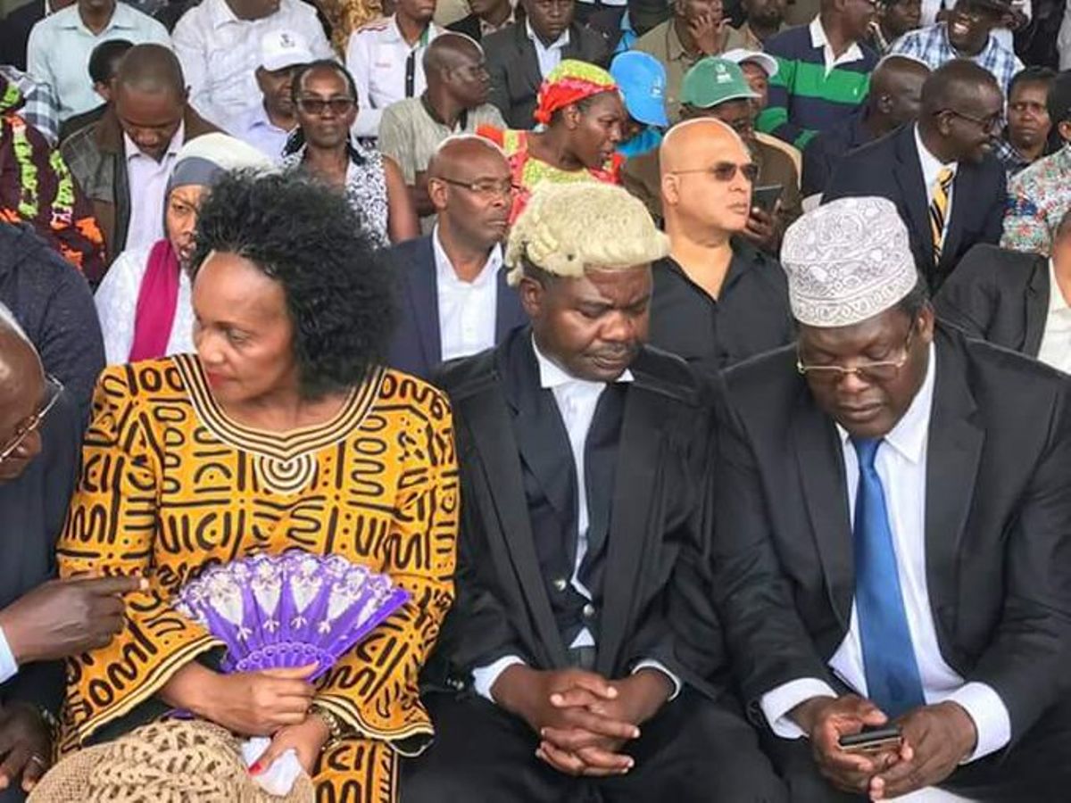 TJ Kajwang to swear-in Raila?