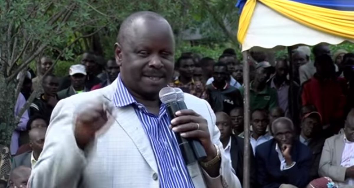 Isaac Ruto reveals how Buzeki's name was coined