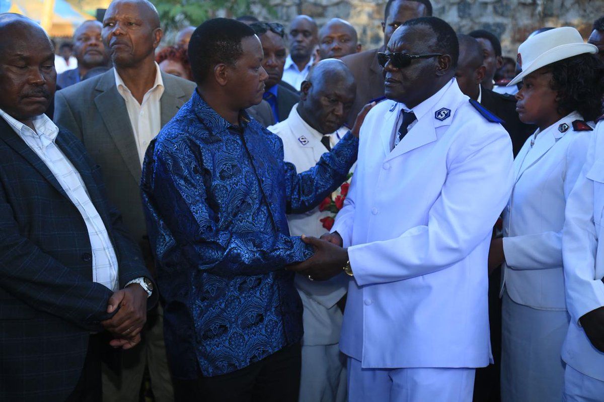 How Mutua eulogized his deputy's brother