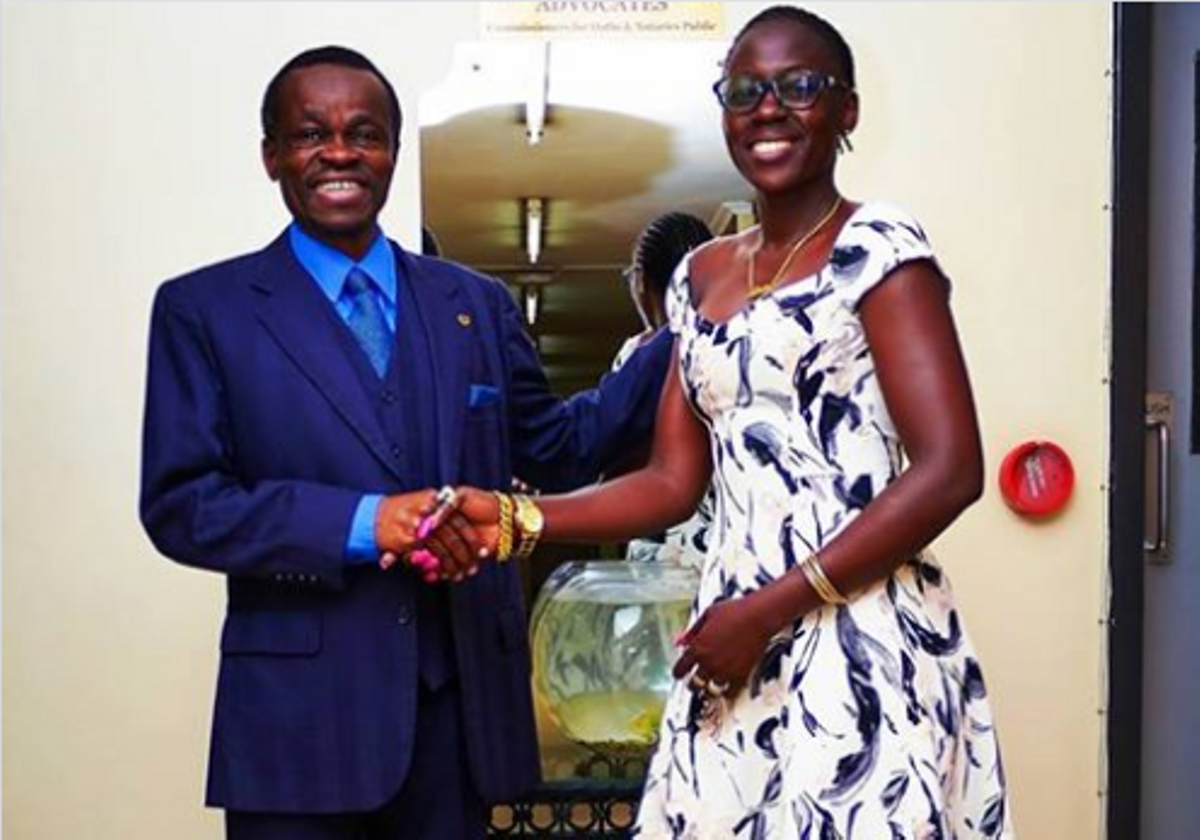 Akothee's meeting with P.L.O Lumumba excite fans online