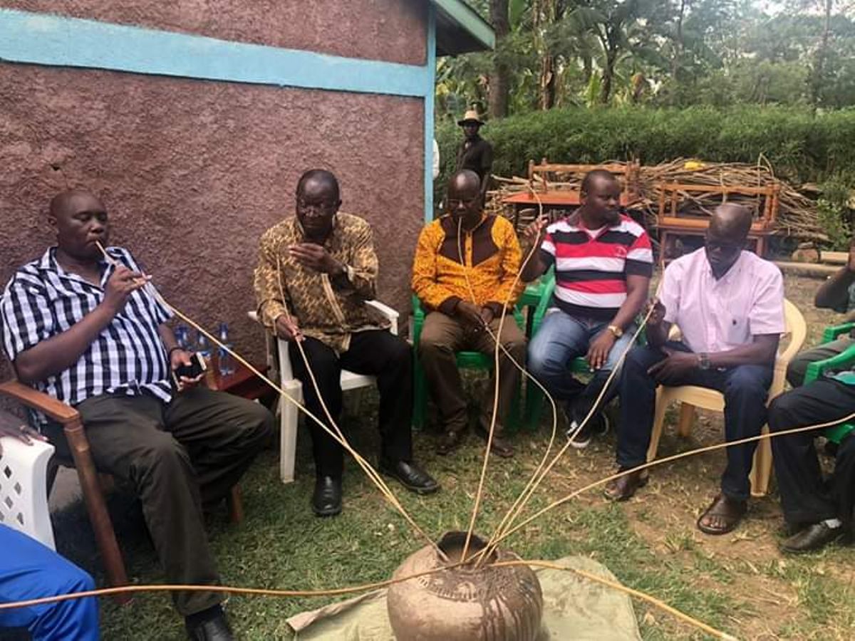ODM governor, his deputy spotted drinking 'sacred' local brew