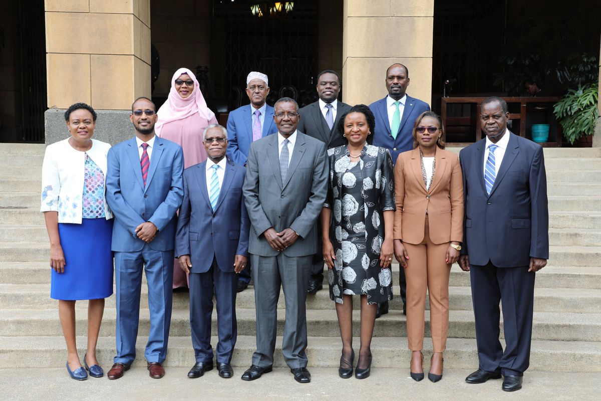 Maraga swears in new NCIC commissioners