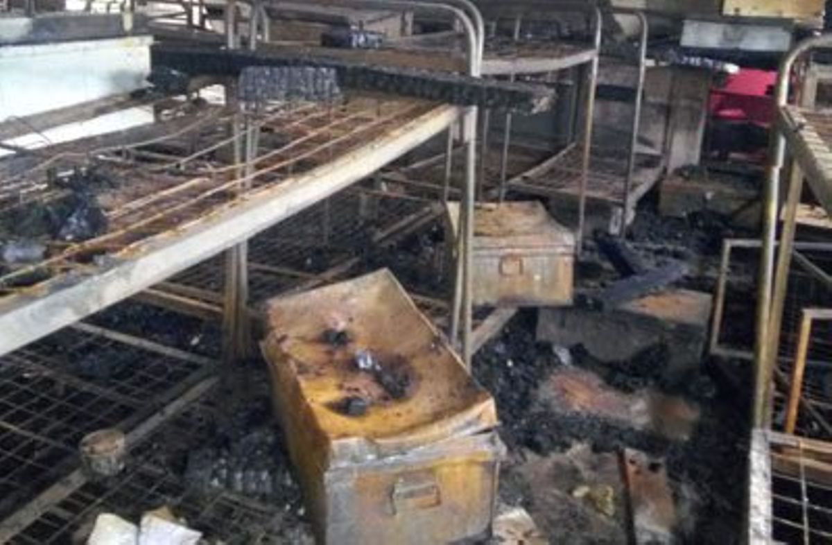 Two more schools go up in flames