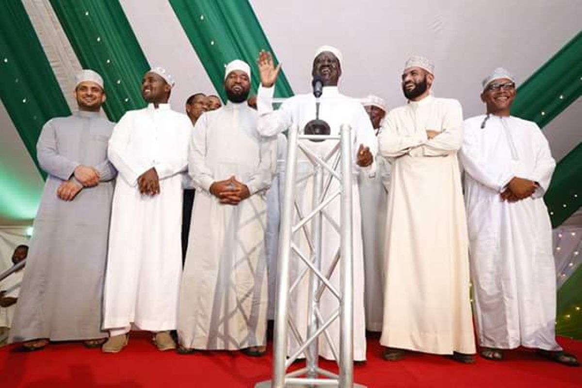 Odinga lands in Mombasa, here's what he did on Friday