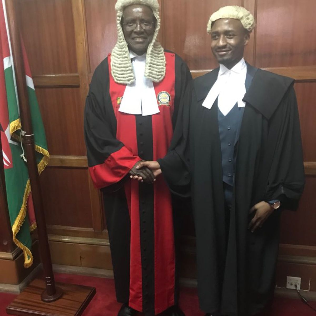 Otiende Amollo's son follows his father's steps