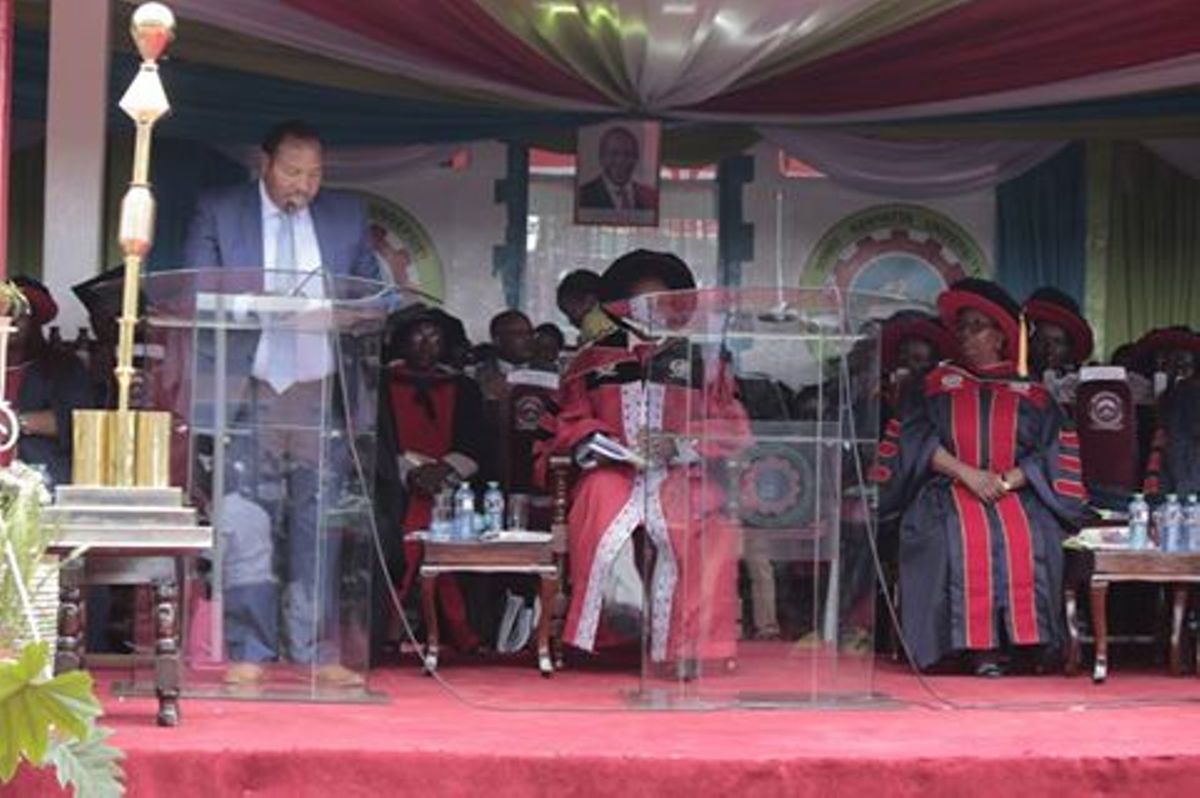 Governor Waititu's fatherly advice to university students