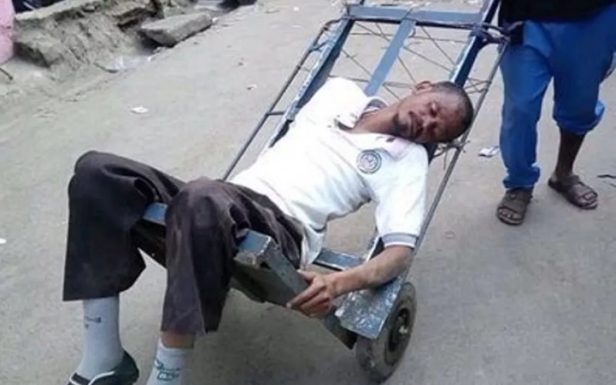 'Githeri Man' speaks after viral photo of him on trolley while ...