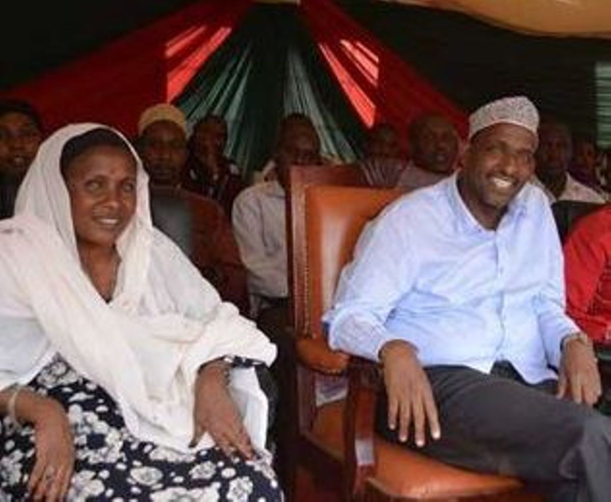 Here's what Aden Duale's wife does for a living