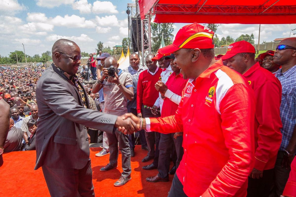 Governor Rutto refuses to wear Jubilee cap in Kericho