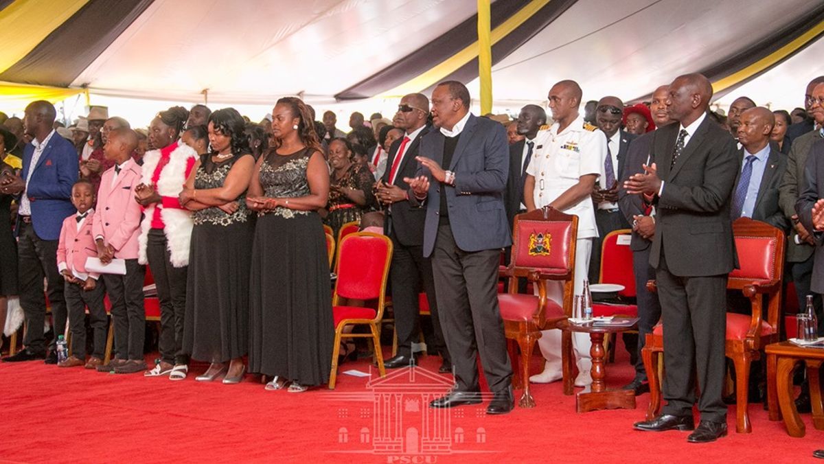 Emotional tributes DeMathew's wives gave during his burial