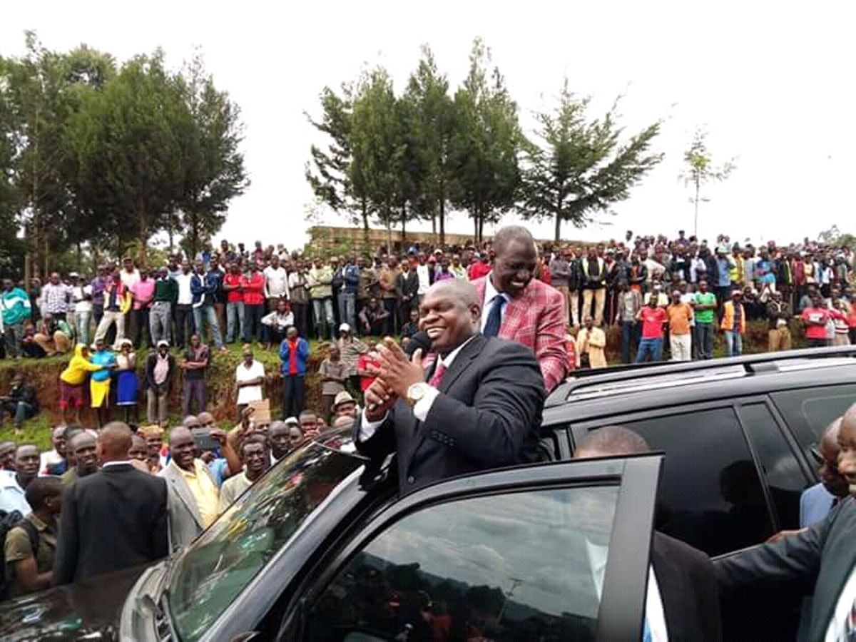 VIDEO: Acting governor 'forgets' duties, embarrasses DP Ruto