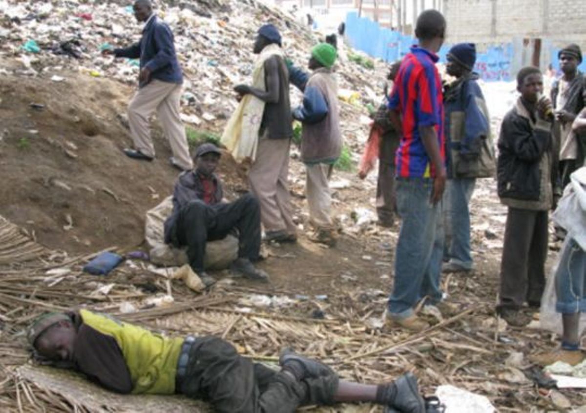 Peculiar cultures Eldoret street children practice