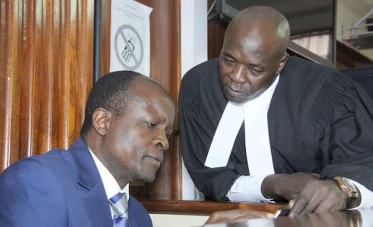 God first: Governor Obado singing and reading Bible at Industrial Area ...